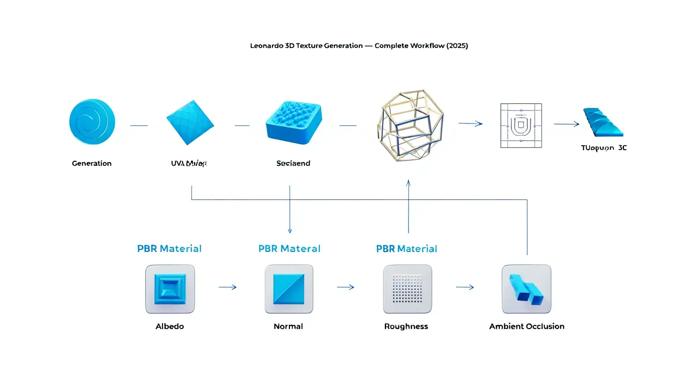 Leonardo 3D Texture Generation Complete Guide & (2025)