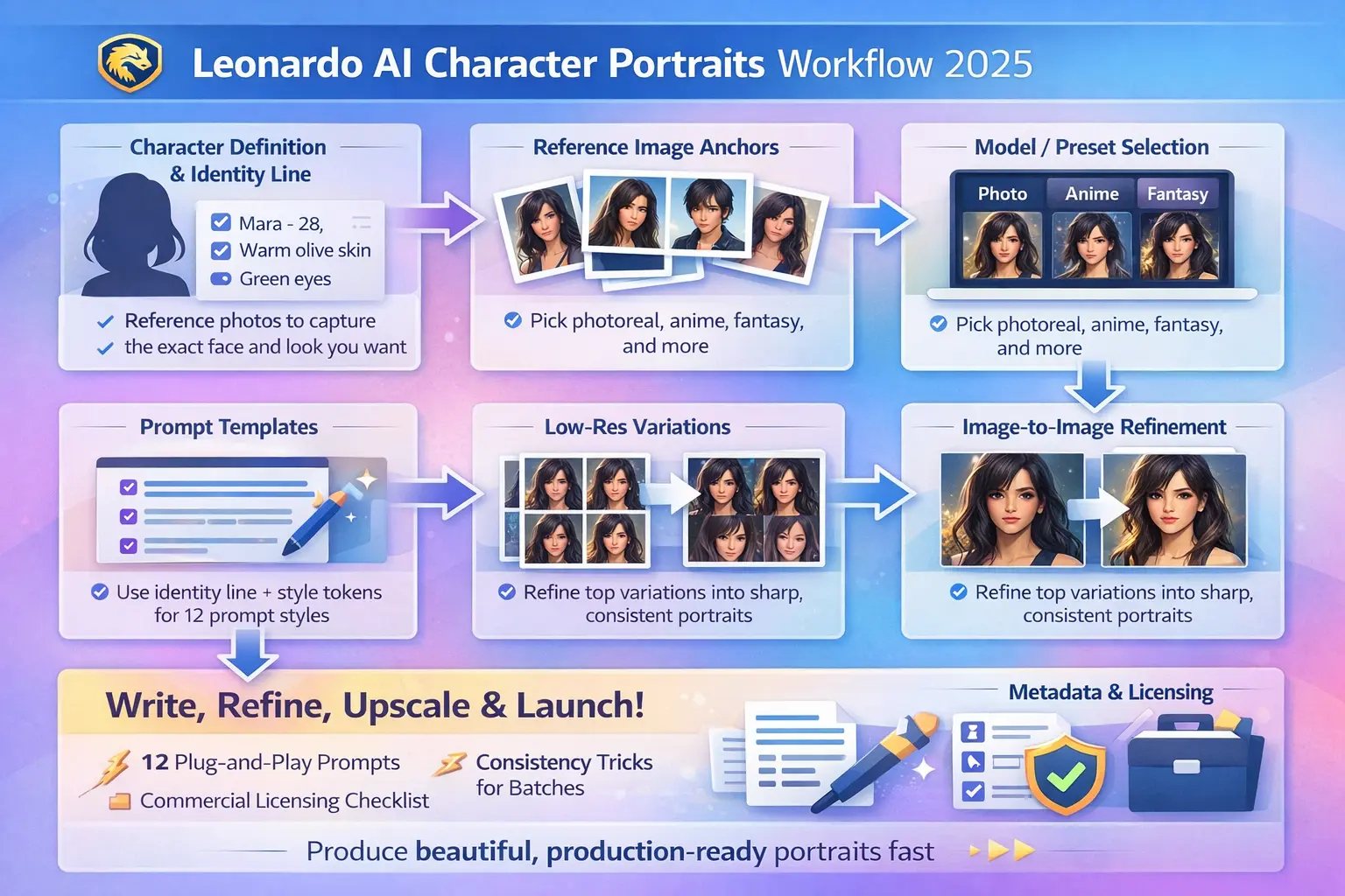 Leonardo AI Character Portraits — Pro Secrets for Perfect Art