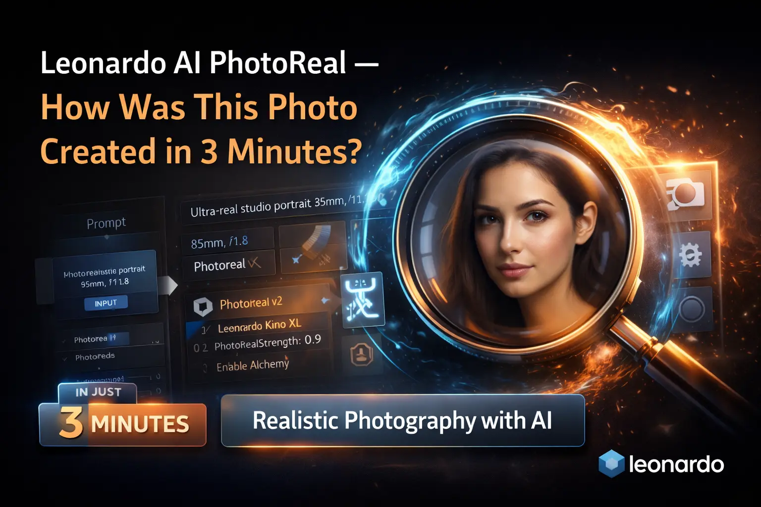 Leonardo AI PhotoReal — Hyper-Real Photos in 3m (Pro Method)